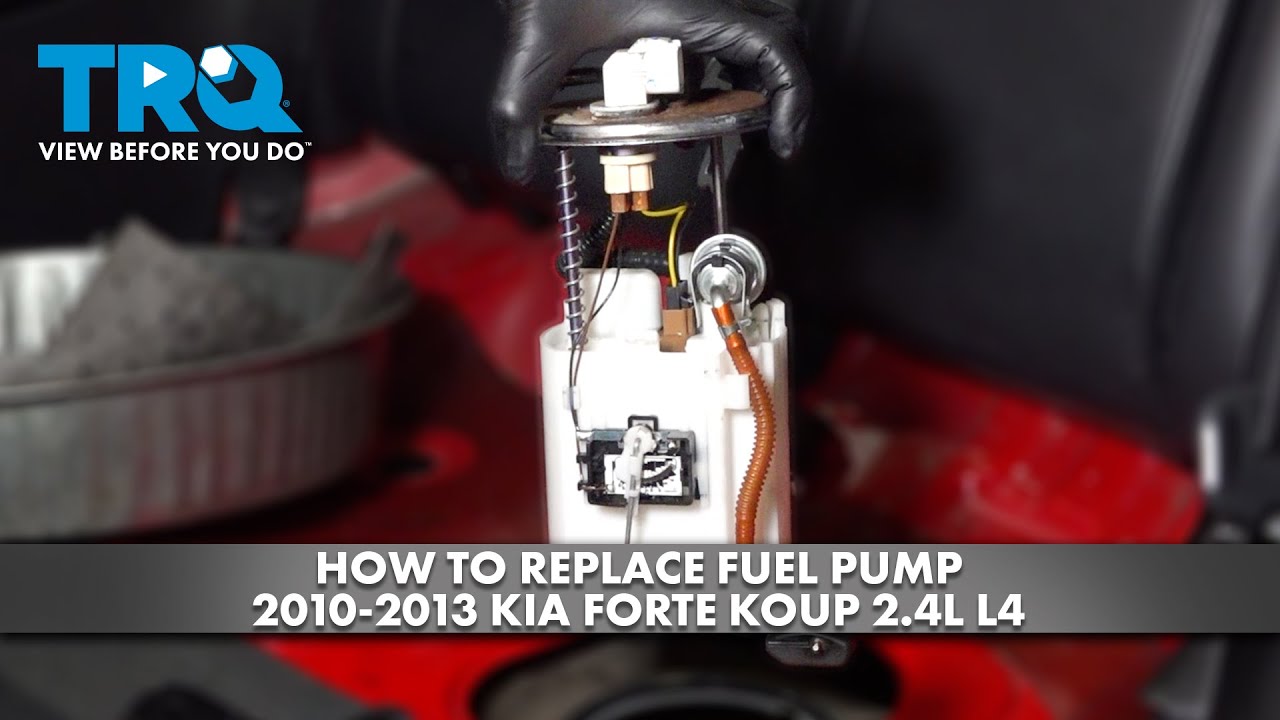 How to Replace Fuel Pump 2010-2013 Kia Forte Koup 24L L4 | 1A Auto