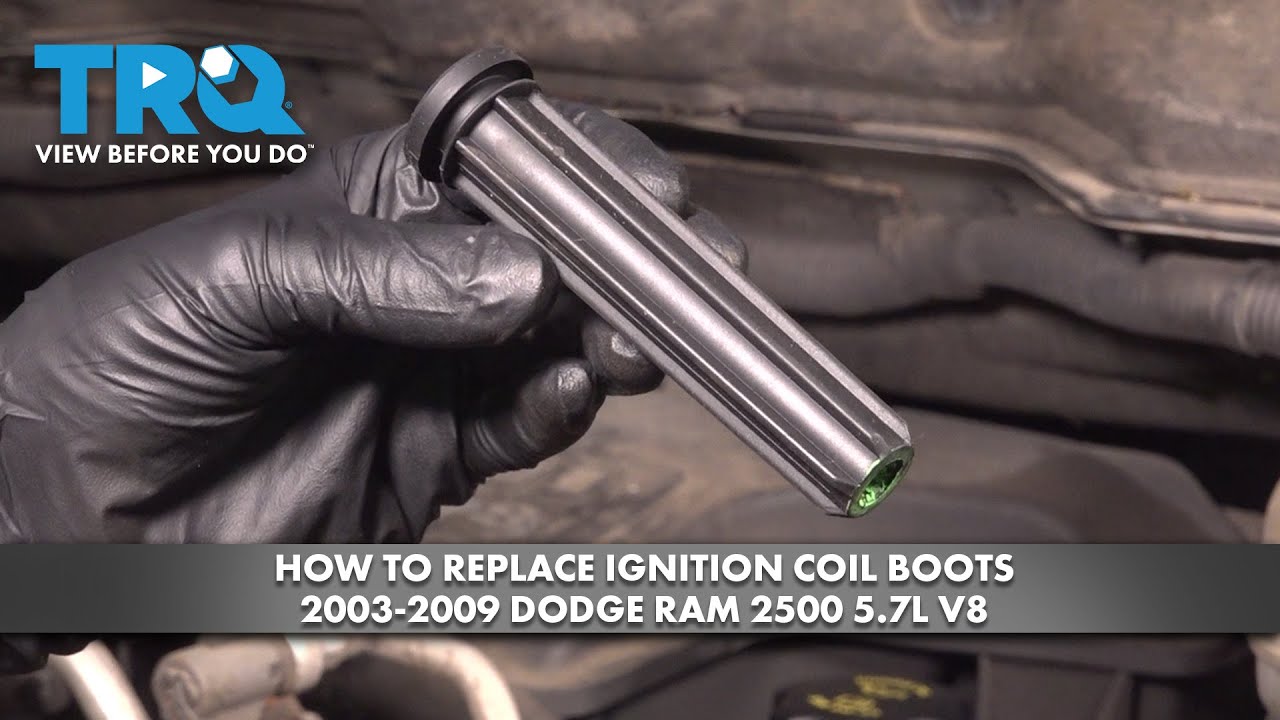 How to Replace Ignition Coil Boots 2003-2009 Dodge Ram 2500 57L V8 | 1A ...