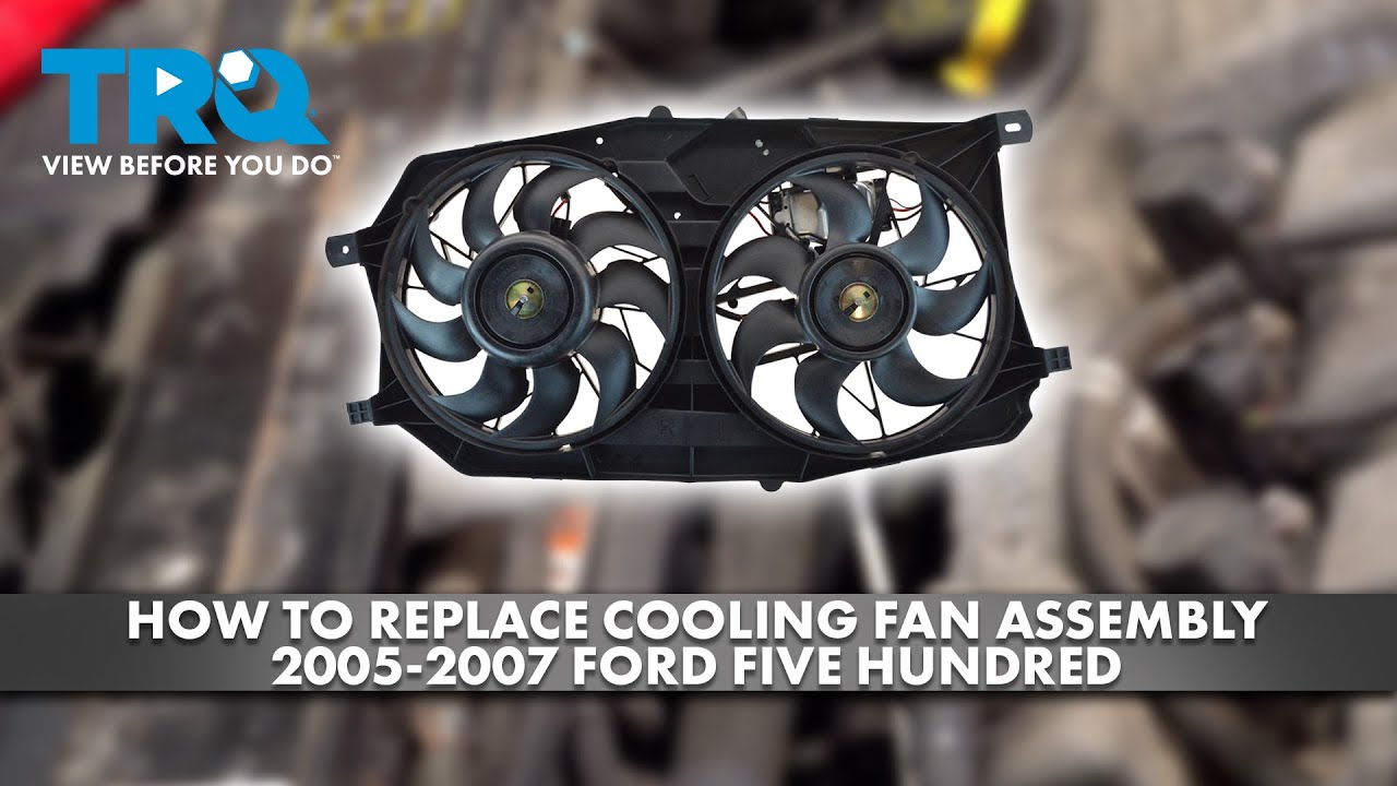 How to Replace Cooling Fan Assembly 2005-2007 Ford Five Hundred | 1A Auto