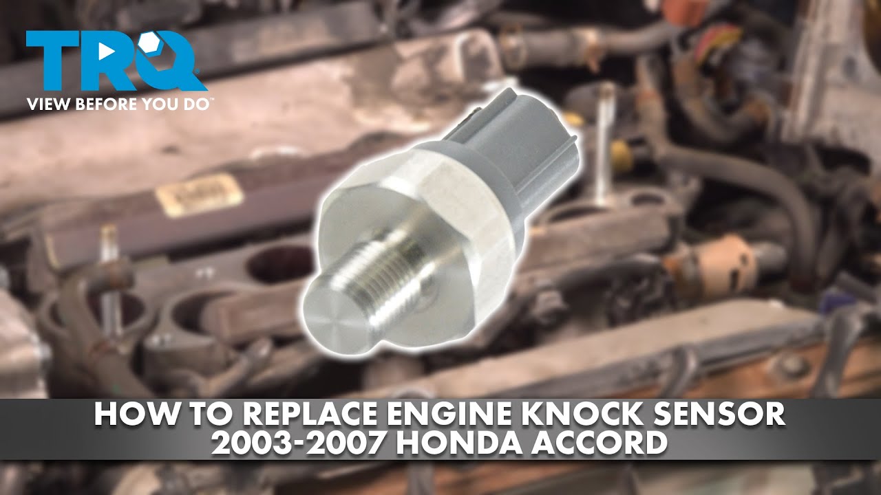 How to Replace Engine Knock Sensor 2003-2007 Honda Accord | 1A Auto