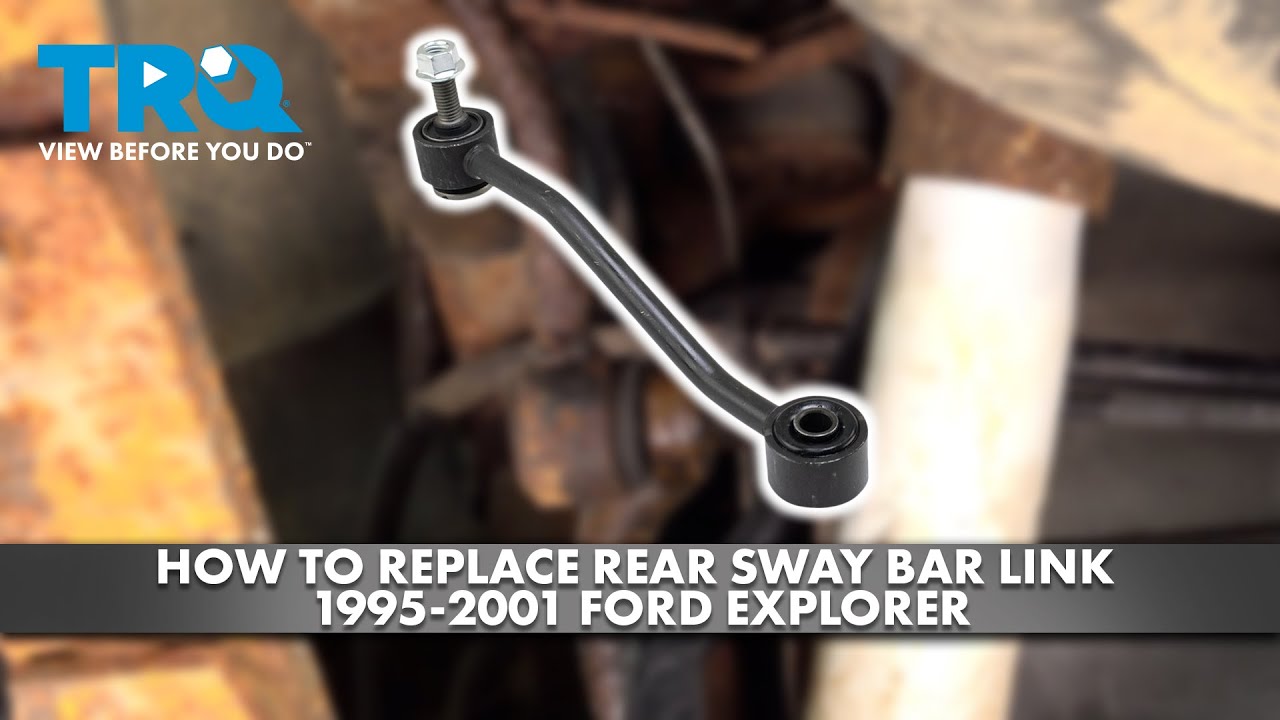 How to Replace Rear Sway Bar Link 1995-2001 Ford Explorer | 1A Auto