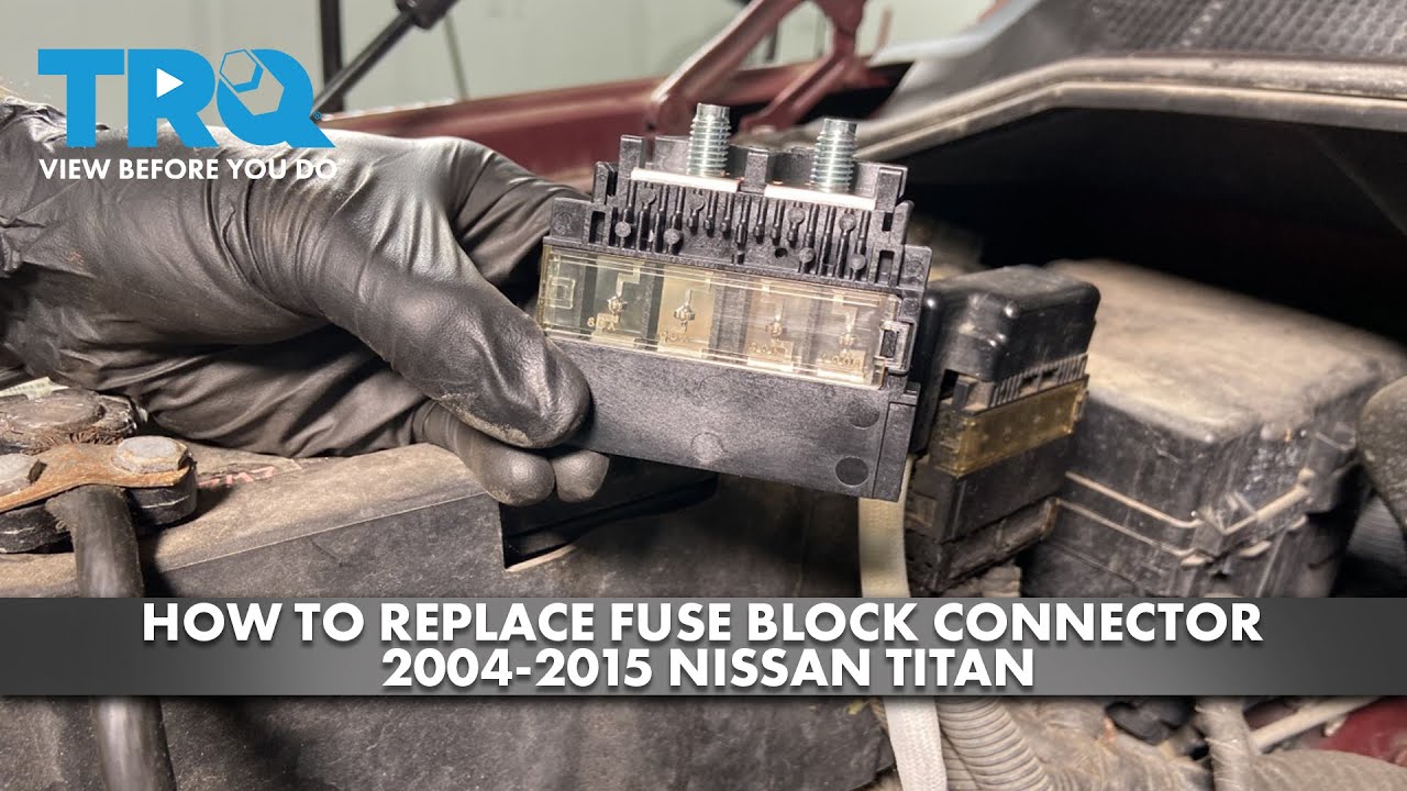 How to Replace Fuse Block Connector 2004-2015 Nissan Titan | 1A Auto