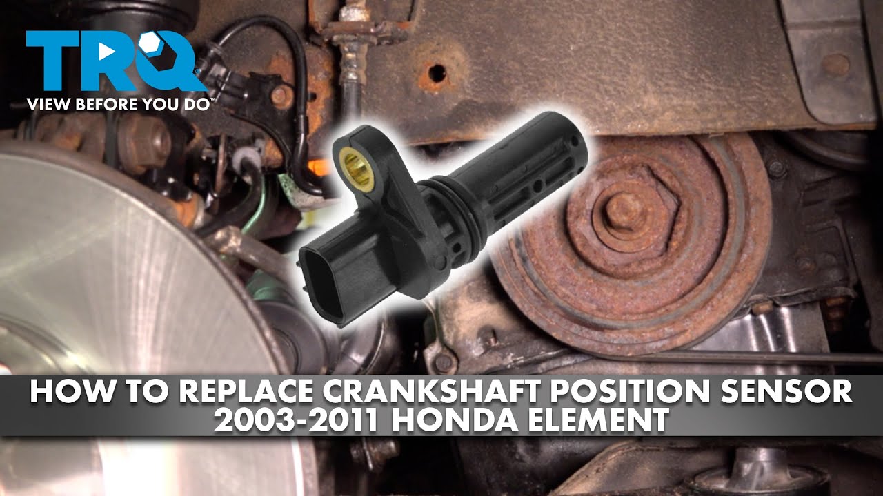 How to Replace Crankshaft Position Sensor 2003-2011 Honda Element | 1A Auto