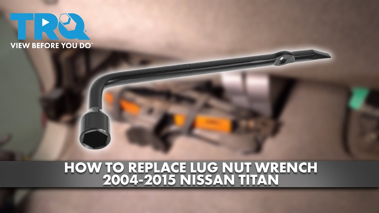 How to Replace Lug Nut Wrench 2004-2015 Nissan Titan | 1A Auto