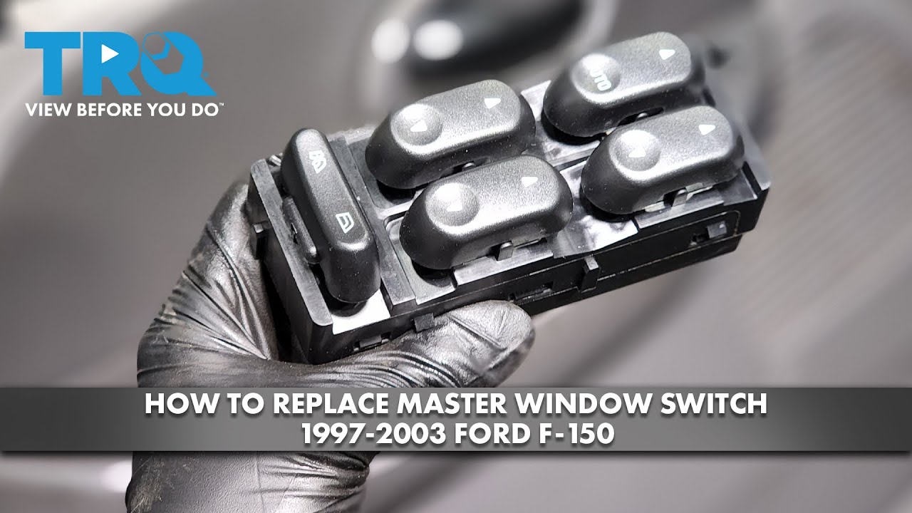 How to Replace Master Window Switch 1997-2003 Ford F-150 | 1A Auto