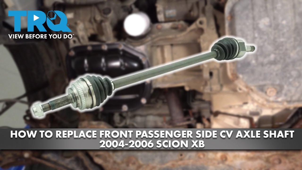 How to Replace Front CV Axle Shaft 2004-2006 Scion xB | 1A Auto