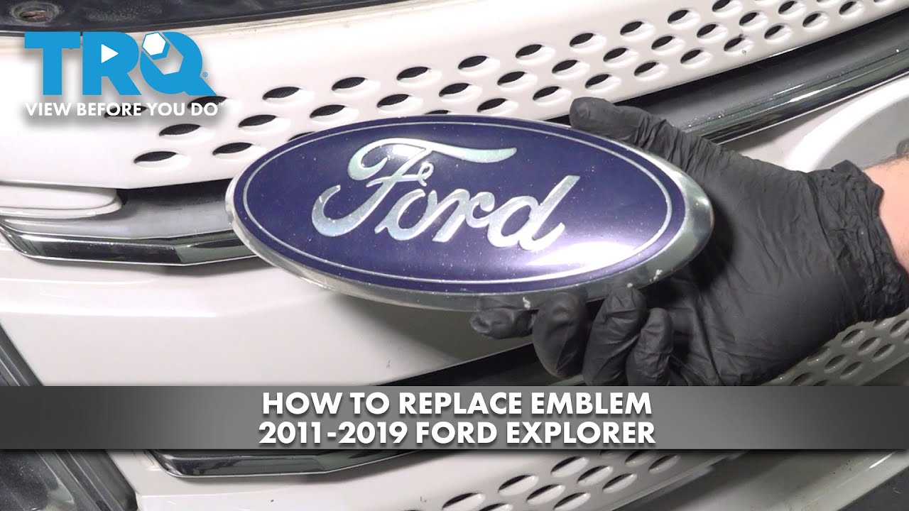 How to Replace Emblem 2011-2019 Ford Explorer | 1A Auto