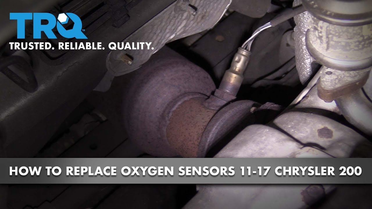 How to Replace Upstream Downstream O2 Sensors 2011-17 Chrysler 200 | 1A Auto