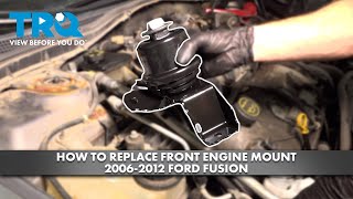 How to Replace Front Engine Mount 2006-2012 Ford Fusion | 1A Auto