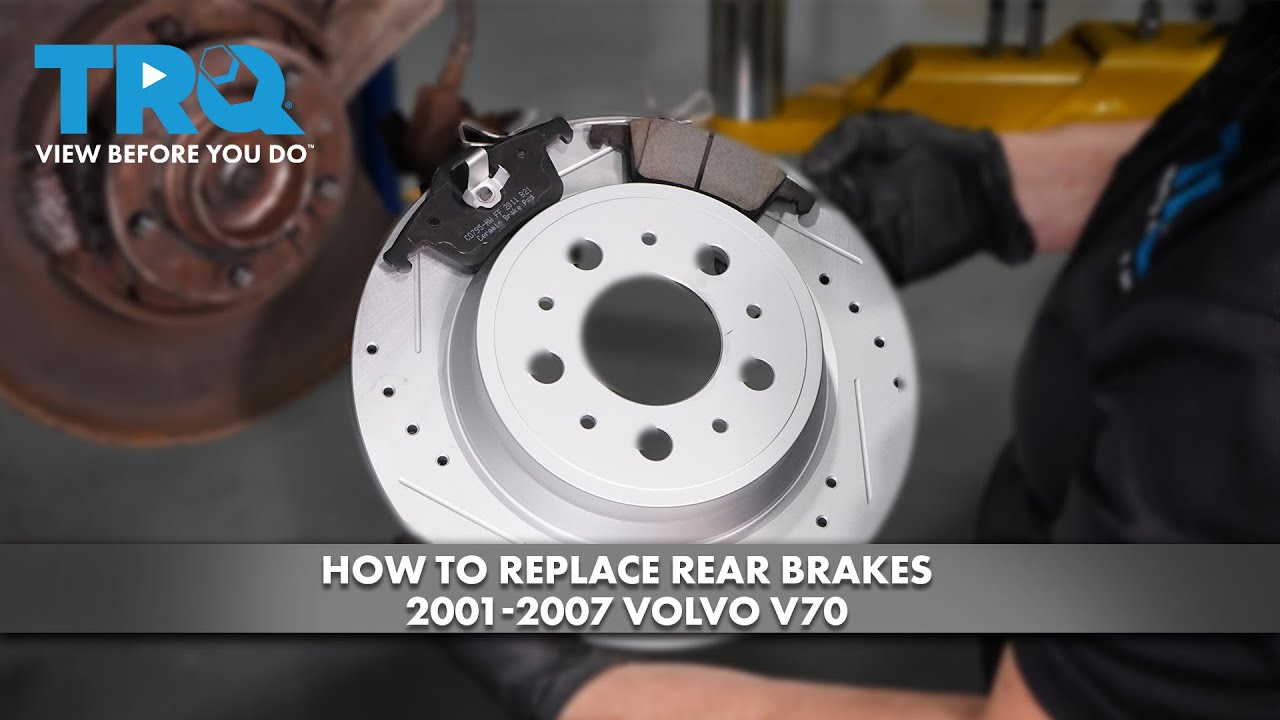 How to Replace Rear Brakes 2001-2007 Volvo V70 | 1A Auto