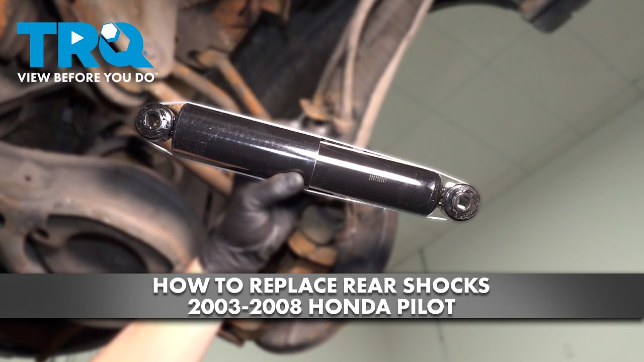 How to Replace Rear Shocks 2003-2008 Honda Pilot | 1A Auto