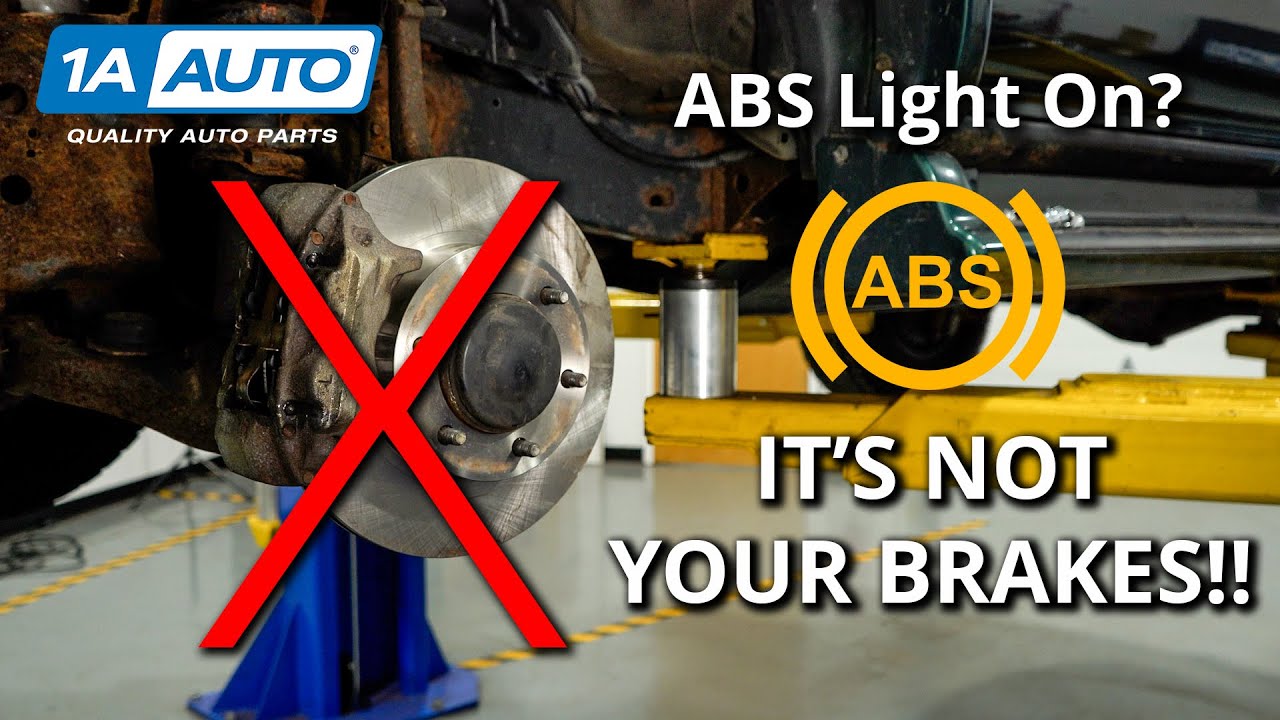 ABS Light on In Your Car or Truck Is it Bad Brakes or Can it Be the ...