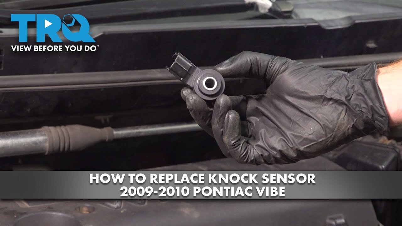 How to Replace Knock Sensor 2009-2010 Pontiac Vibe | 1A Auto