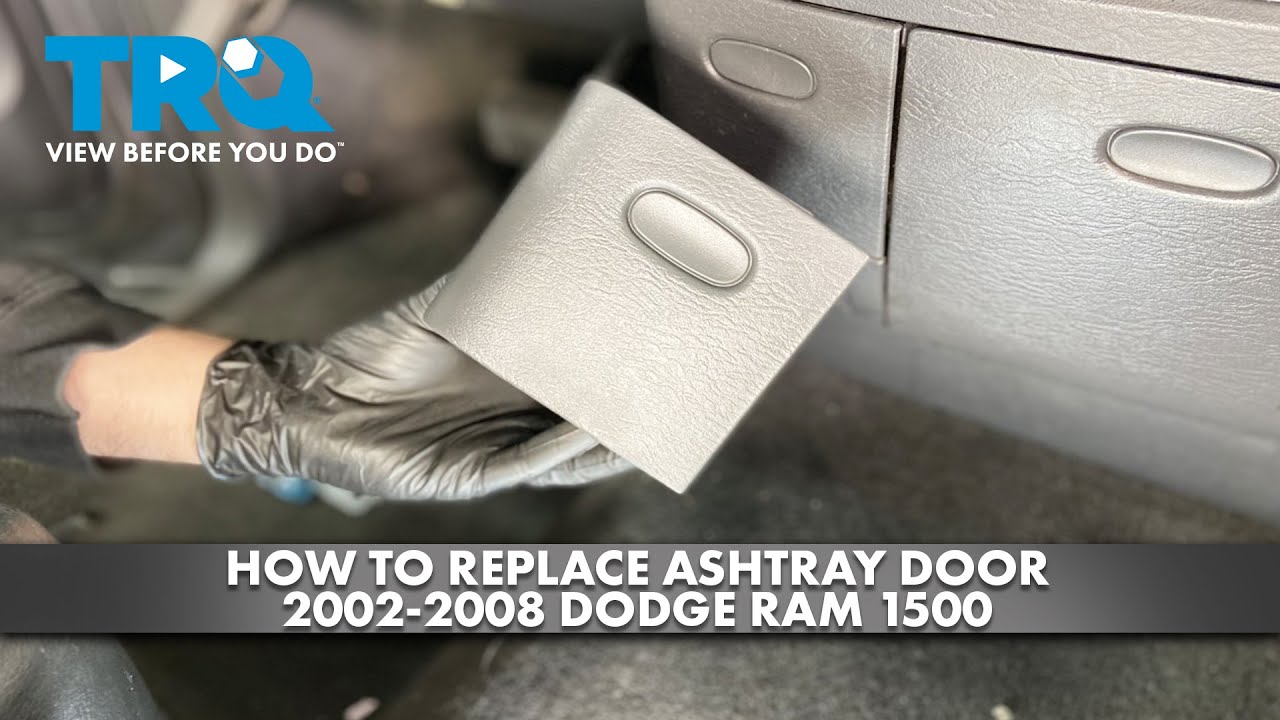 How to Replace Ashtray Door 2002-2008 Dodge Ram 1500 | 1A Auto