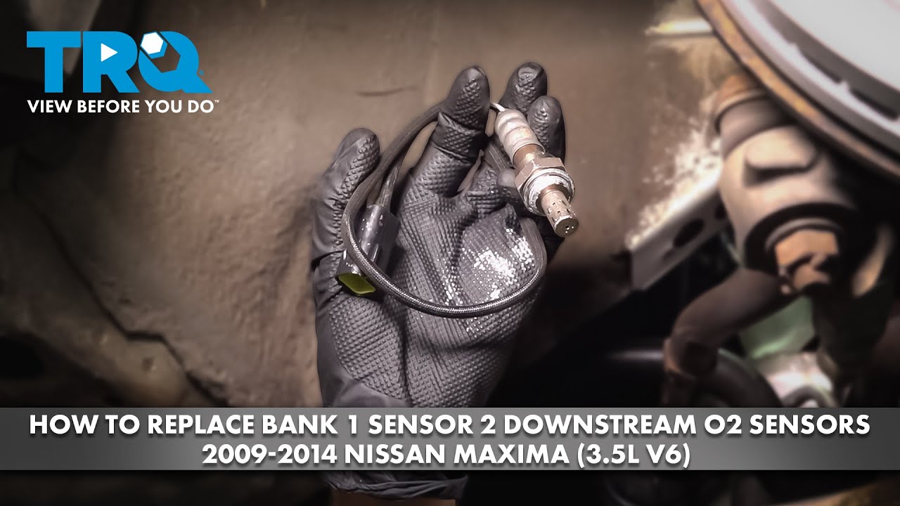 How to Replace Bank 1 Sensor 2 Downstream O2 Sensor 2009-2014 Nissan Maxima 35L V6 | 1A Auto