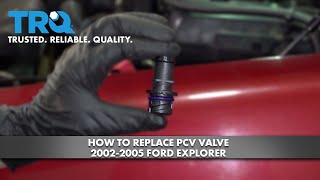 How to Replace PCV Valve 2002-2005 Ford Explorer | 1A Auto