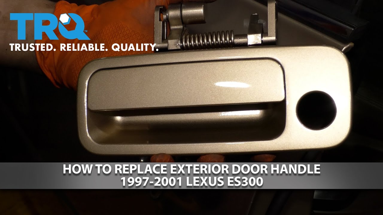 How to Replace Outer Door Handle 1997-2001 Lexus ES300 | 1A Auto
