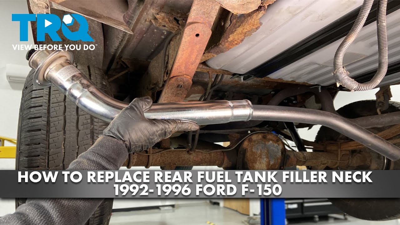 How to Replace Rear Fuel Tank Filler Neck 1992-1996 Ford F-150 | 1A Auto