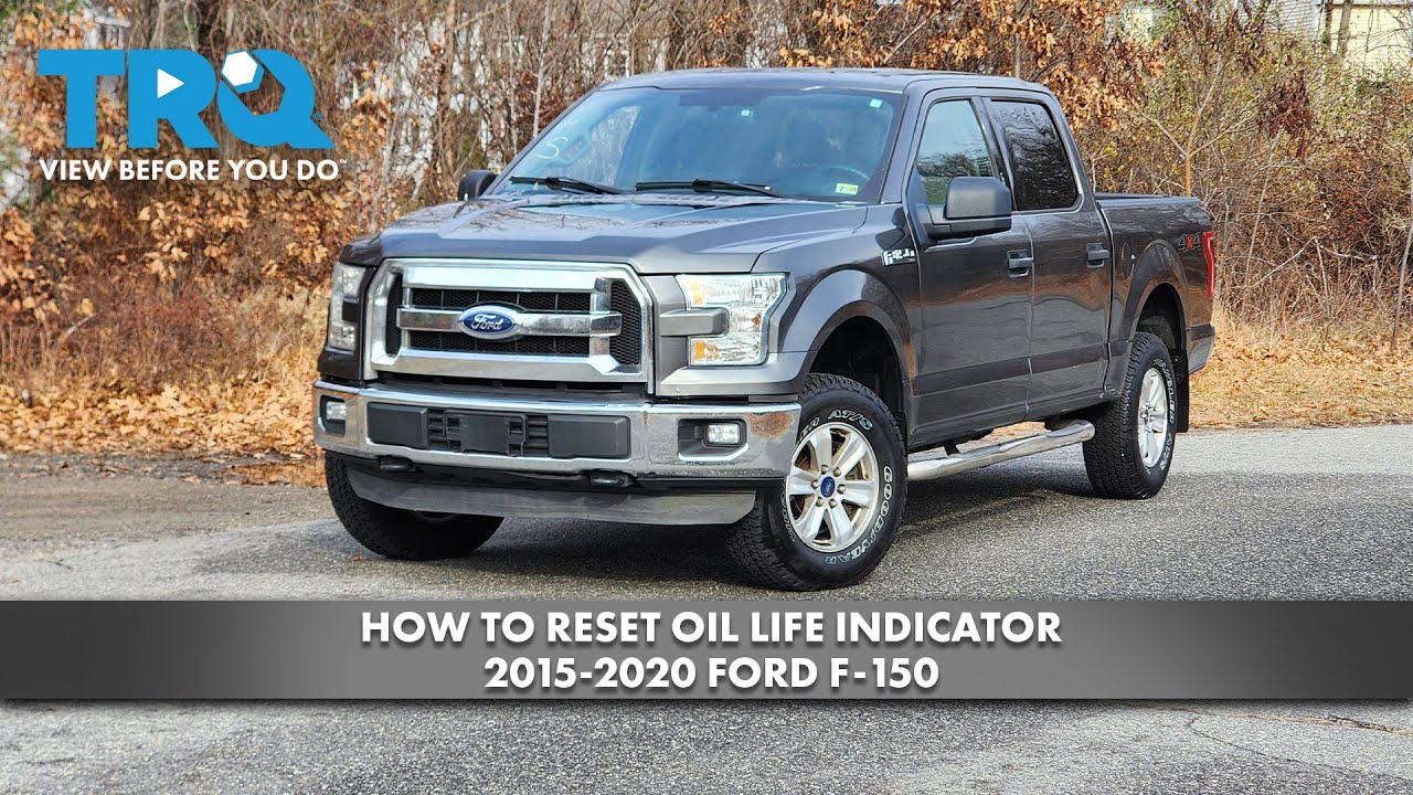 How to Reset Oil Life Indicator 2015-2020 Ford F-150 | 1A Auto