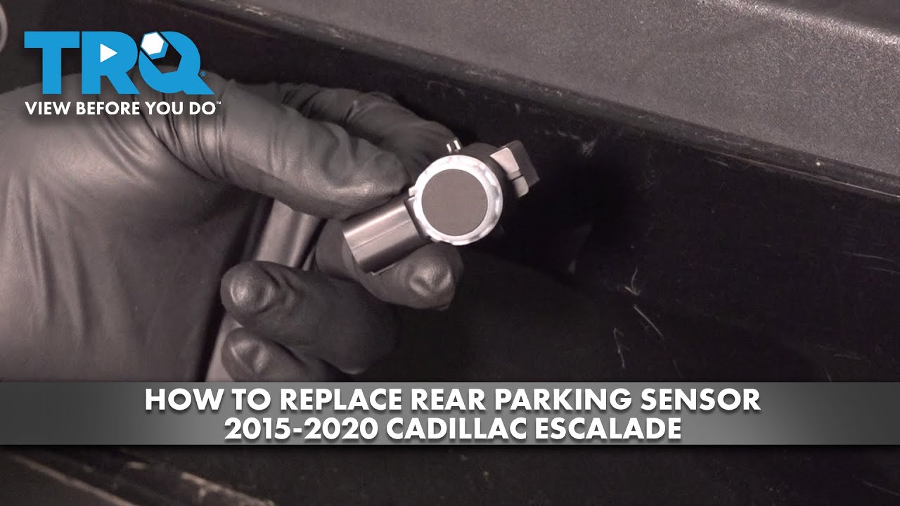 Rear Parking Assist Symbols Unavailable Cadillac Escalade at Leah ...