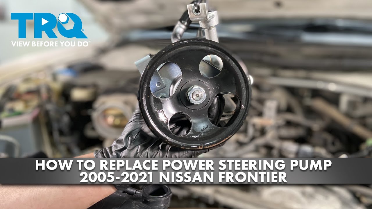 How to Replace Power Steering Pump 2005-2021 Nissan Frontier | 1A Auto