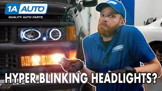 Directionals Blinking Fast After Installing Led Bulbs Diagnose And