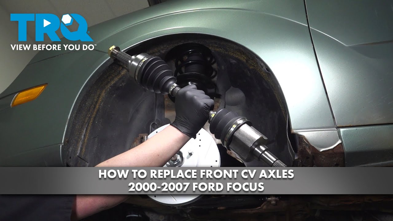 How to Replace Front CV Axles 2000-2007 Ford Focus | 1A Auto