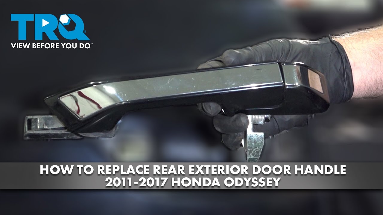 How to Replace Rear Exterior Door Handle 2011-2017 Honda Odyssey | 1A Auto