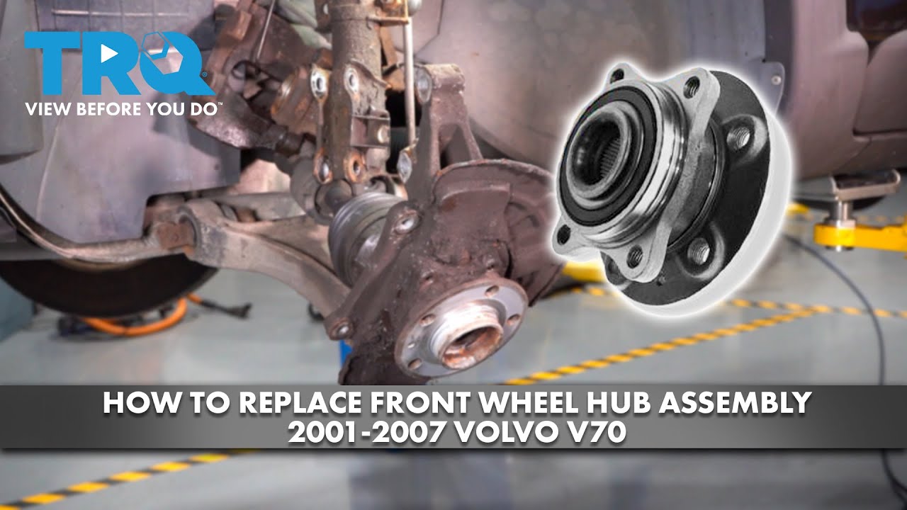 How to Replace Wheel Bearing Hub Assembly 2001-2007 Volvo V70 | 1A Auto