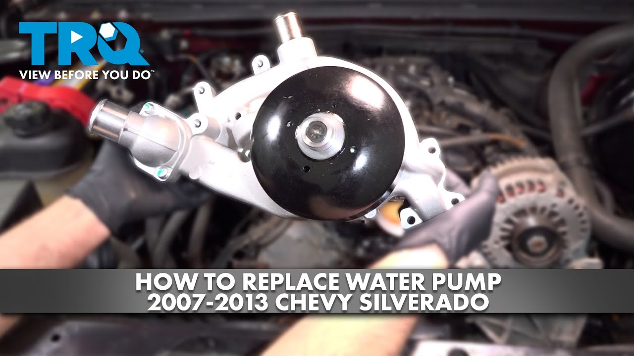 How to Replace Water Pump 2007-2013 Chevy Silverado | 1A Auto