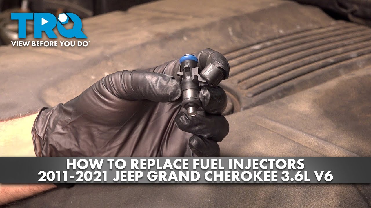 How to Replace Fuel Injectors 2011-2021 Jeep Grand Cherokee 36L V6 | 1A ...