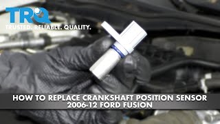 How to Replace Crankshaft Position Sensor 2006-12 Ford Fusion | 1A Auto