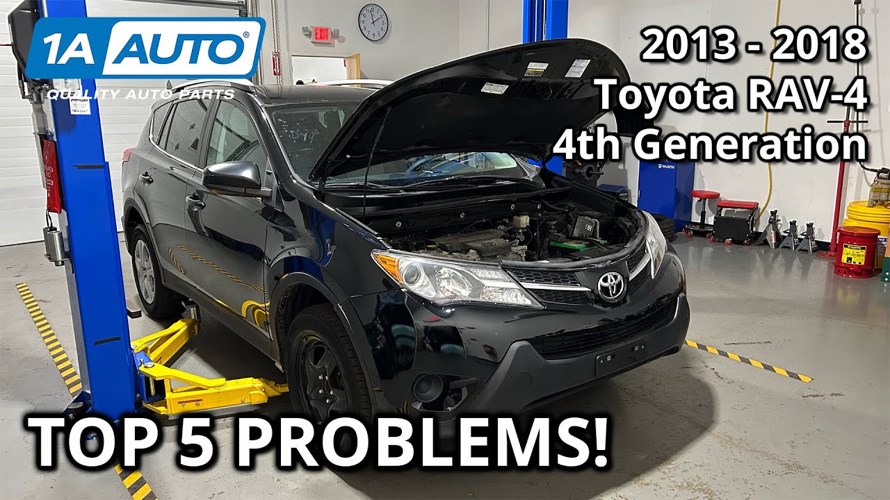 Top 5 Problems Toyota RAV4 SUV 2013-2018 4th Generation | 1A Auto