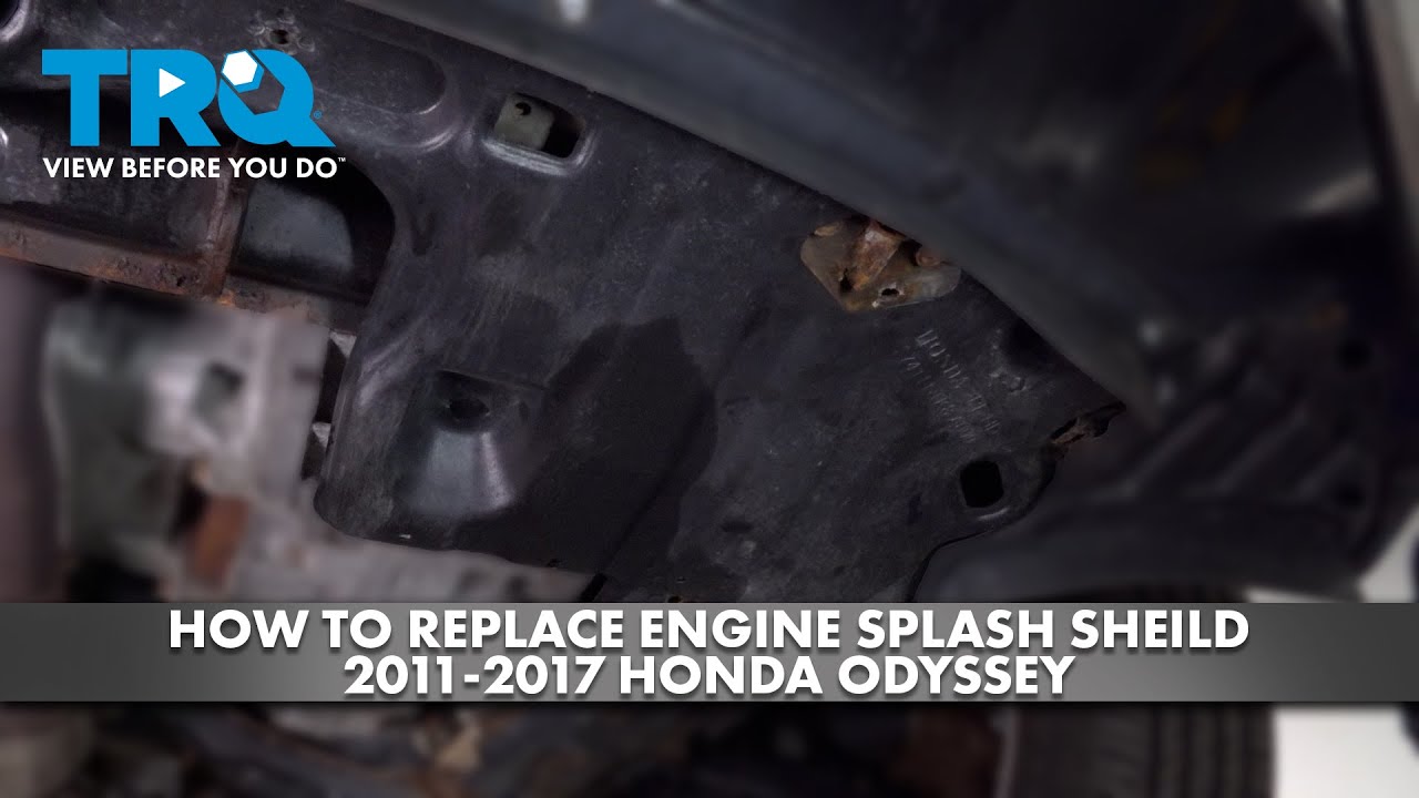 How to Replace Engine Splash Shield 2011-2017 Honda Odyssey | 1A Auto