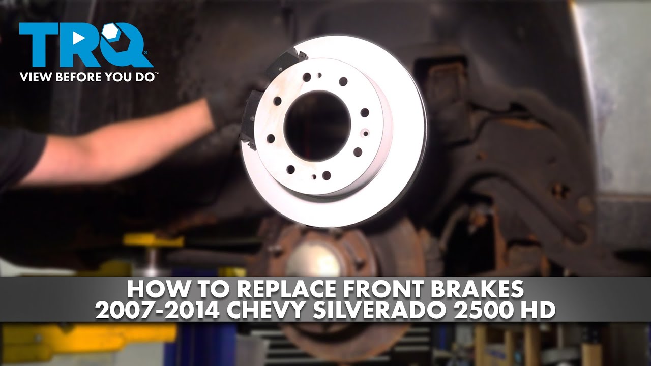 How to Replace Front Brakes 2007-2014 Chevy Silverado 2500 HD | 1A Auto