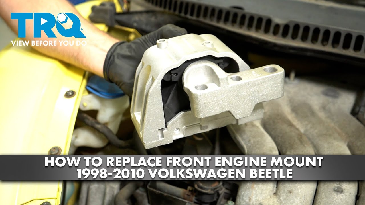 How to Replace Front Engine Mount 1998-2010 Volkswagen Beetle | 1A Auto