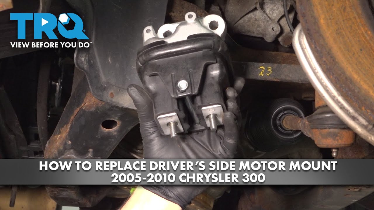 How to Replace Drivers Side Motor Mount 2005-2010 Chrysler 300 | 1A Auto