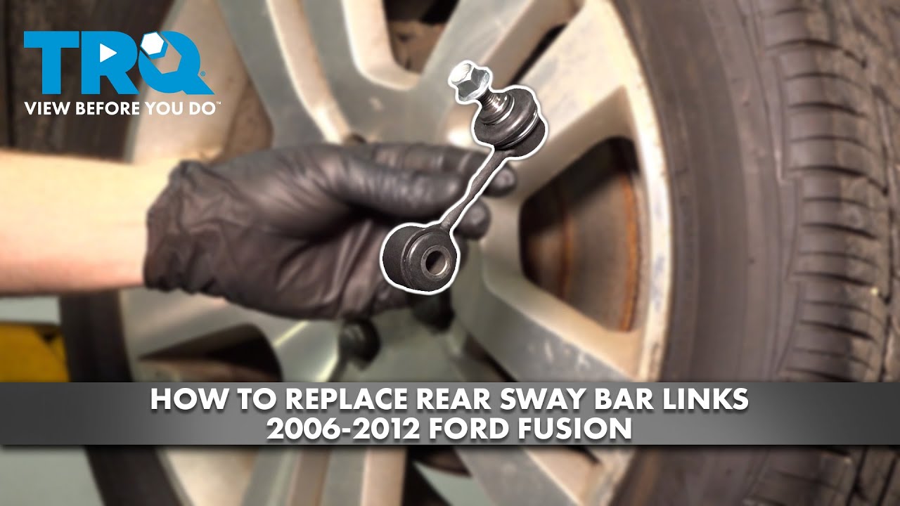 How to Replace Rear Sway Bar Links 2006-2012 Ford Fusion | 1A Auto