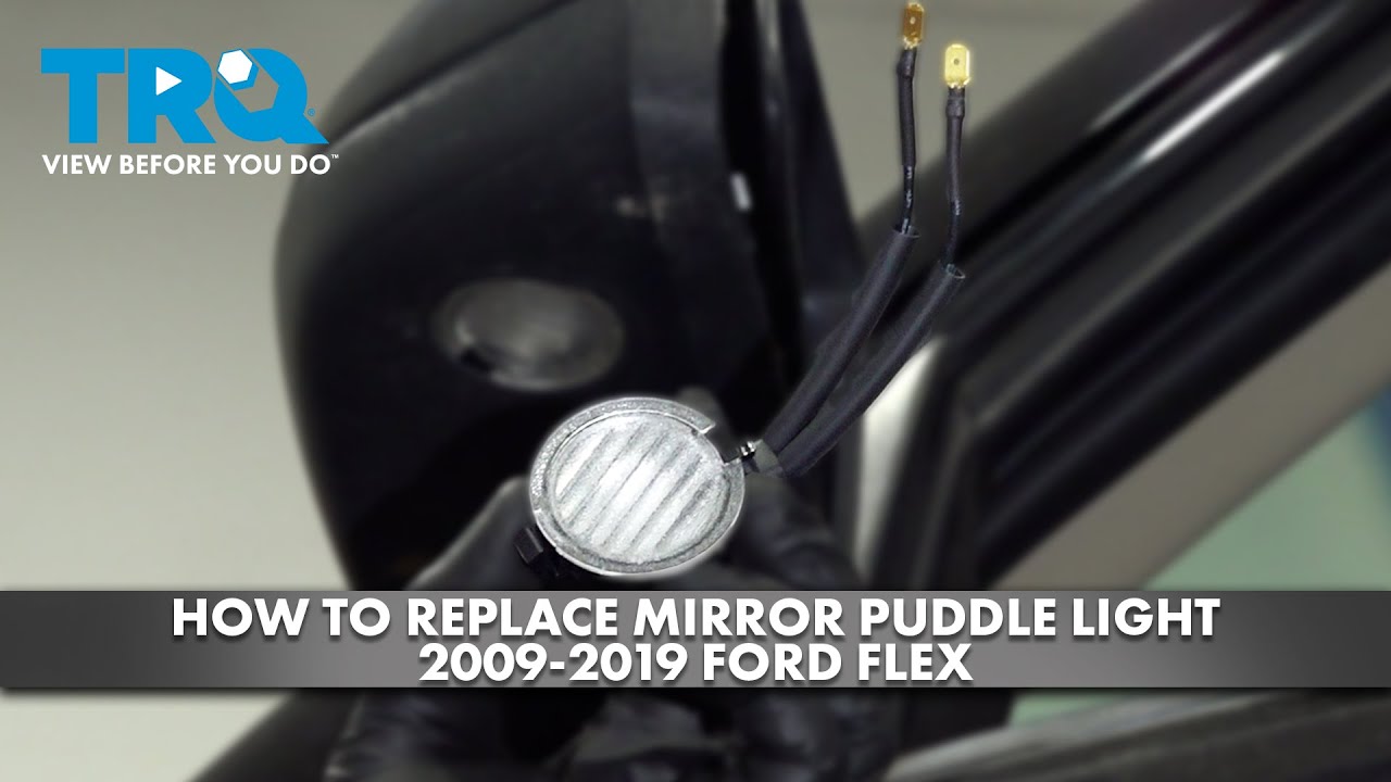 How to Replace Mirror Puddle Light 2009-2019 Ford Flex | 1A Auto