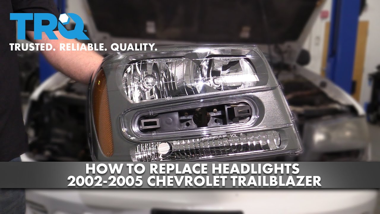 How To Replace Headlights 2002 2005 Chevrolet Trailblazer 1a Auto