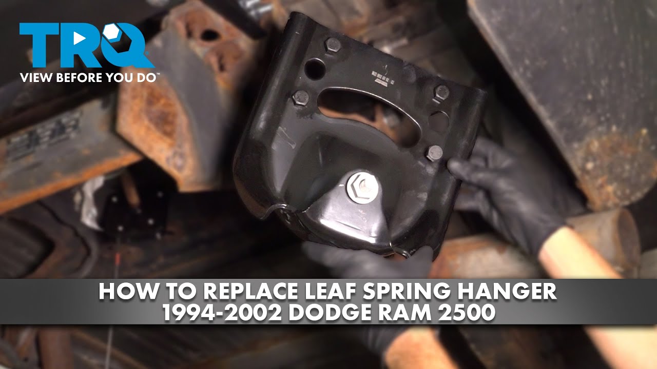 How to Replace Leaf Spring Hanger 1994-2002 Dodge Ram 2500 | 1A Auto