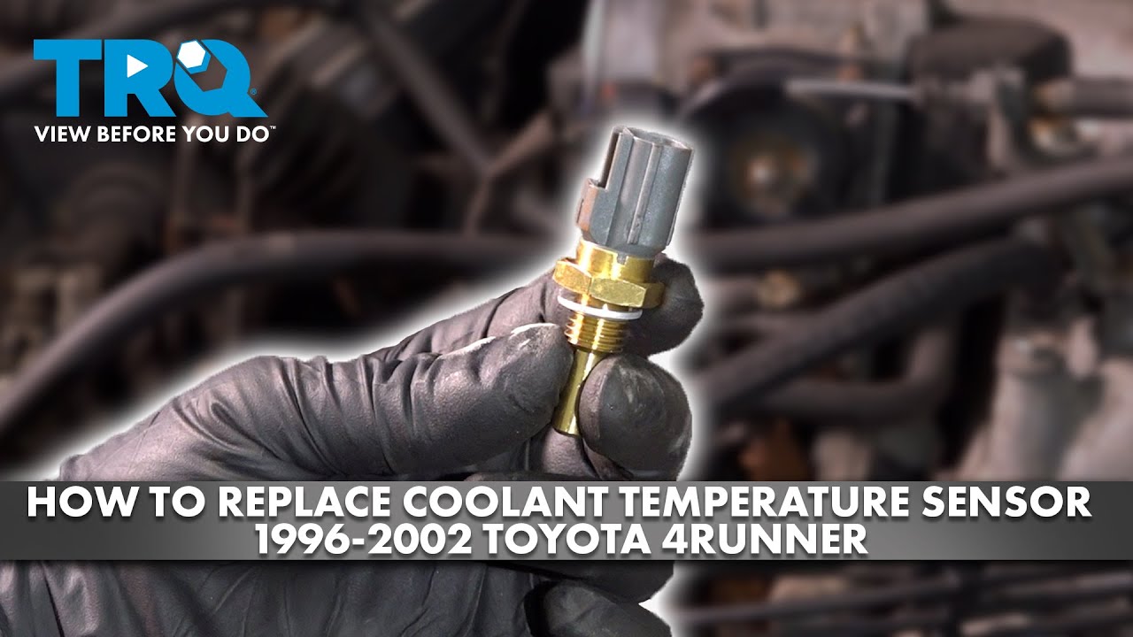 How to Replace Coolant Temperature Sensor 1996-2002 Toyota 4Runner | 1A ...