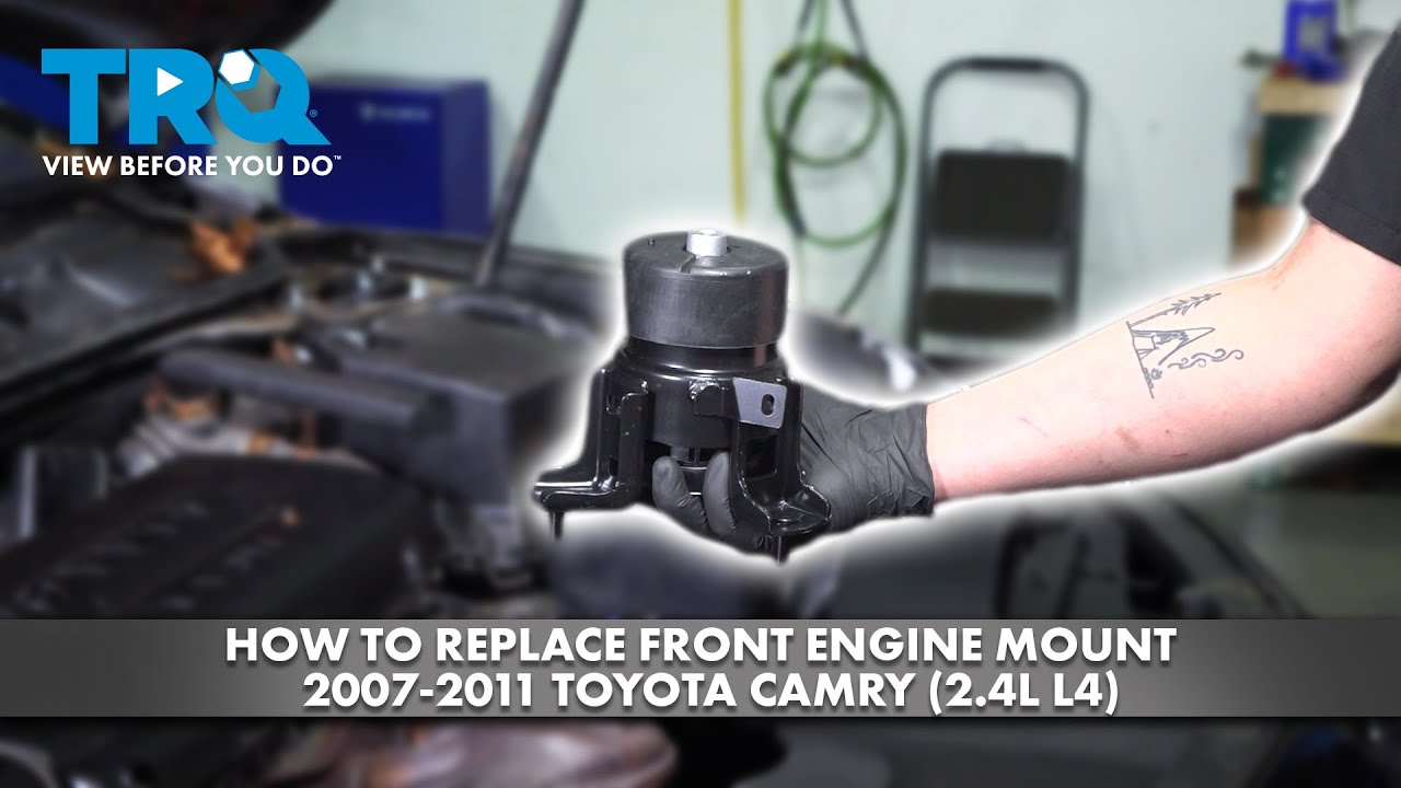 How to Replace Front Engine Mount 2007-2011 Toyota Camry 24L L4 | 1A Auto