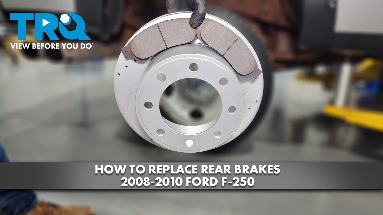How to Replace Rear Brakes 2008-2010 Ford F-250 | 1A Auto
