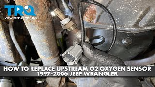 How to Replace Upstream O2 Oxygen Sensor 1997-2006 Jeep Wrangler | 1A Auto