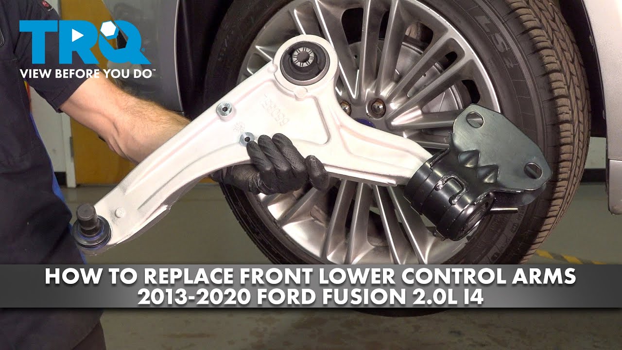 How to Replace Front Lower Control Arms 2013-2020 Ford Fusion 20L I4 | 1A Auto