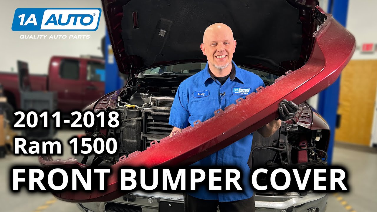 How to Replace Front Bumper Cover 2011-2018 Ram 1500 | 1A Auto