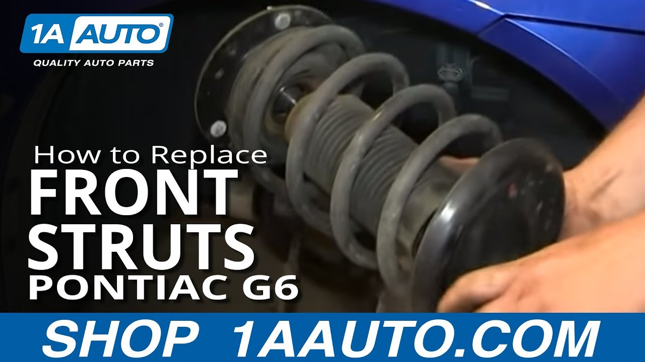 How to replace struts with quick struts? | Pontiac G6 Forum
