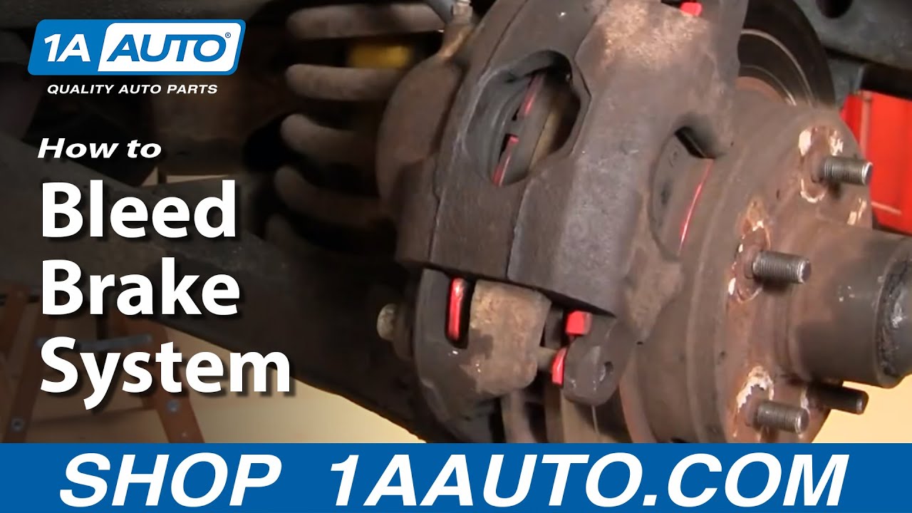How to Bleed Air Braking System | 1A Auto